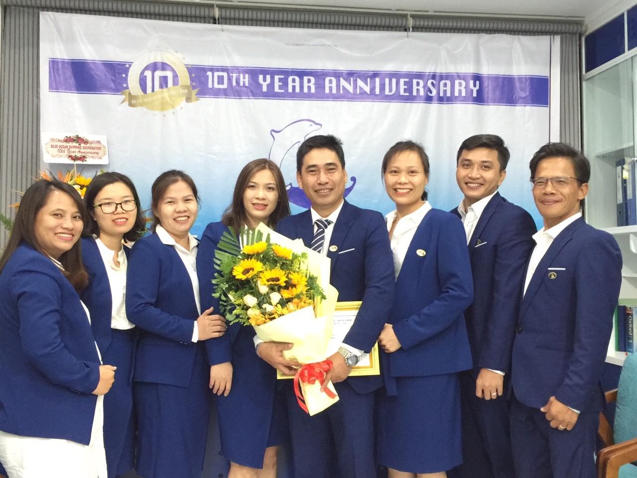 BLUE OCEAN SHIPPING CORPORATION – 10TH YEAR ANNIVERSARY – BLUE OCEAN ...